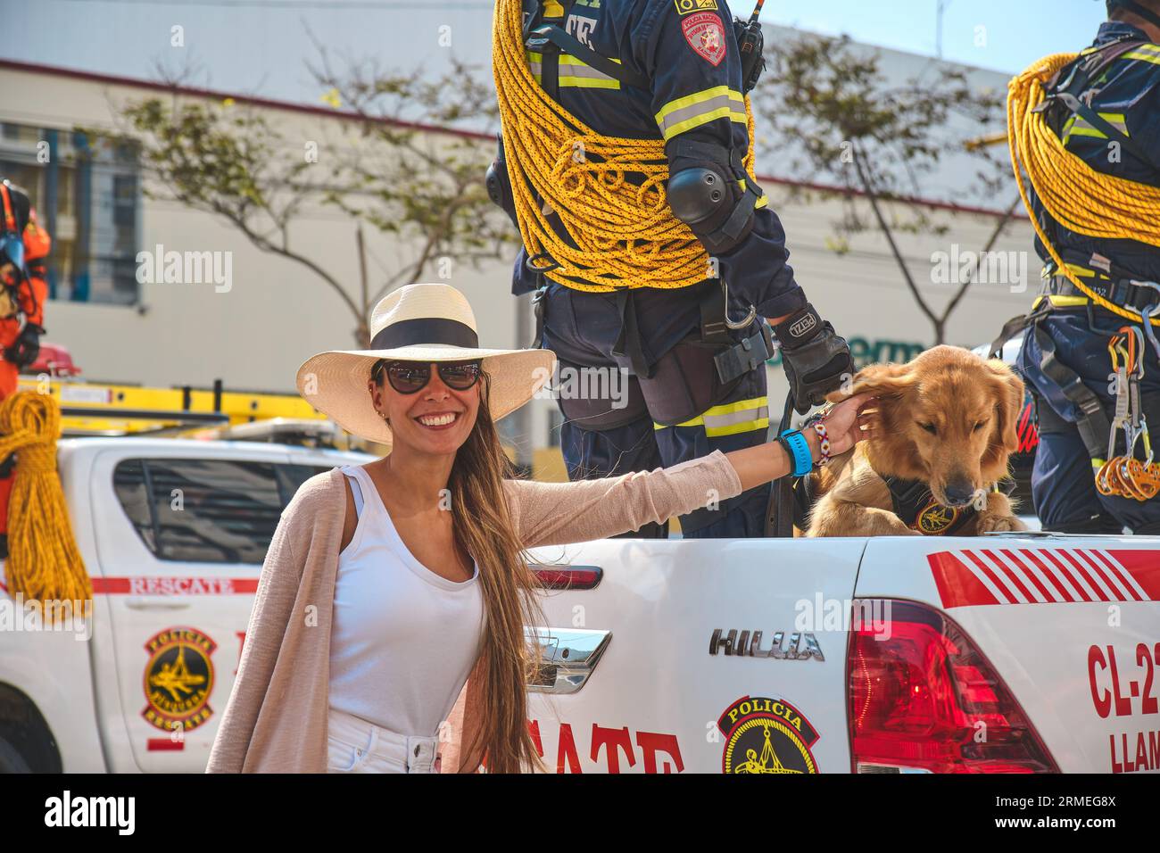 Lima, Peru - July 29, 2023: Close-Up Shots of Peruvian Military and ...