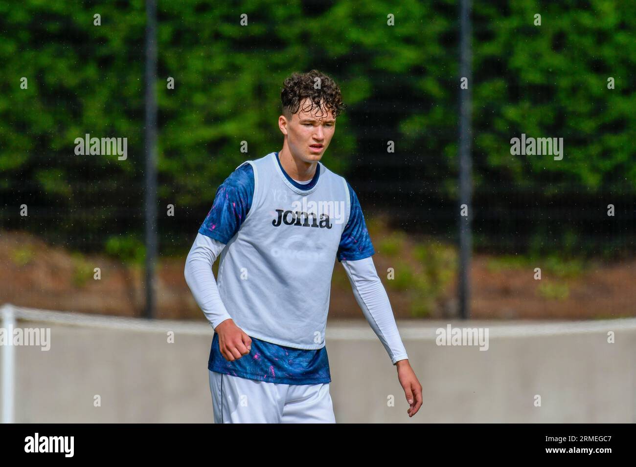 Swansea, Wales. 26 August 2023. Osian Williams of Swansea City during ...
