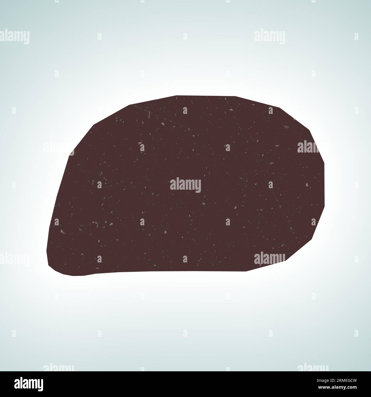 Equatorial Guinea shape on gradient background. Country map with ...