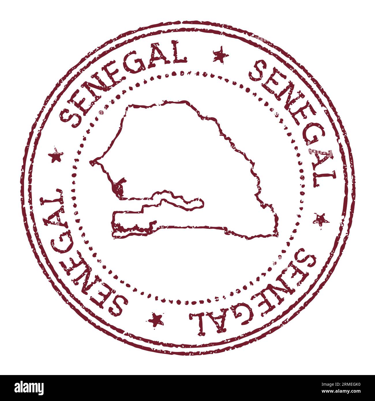 Senegal Passport Stamp Blank Visa Page Requirements For International