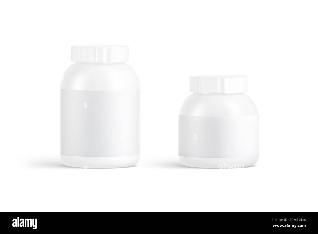 Empty protein powder container Cut Out Stock Images & Pictures - Alamy