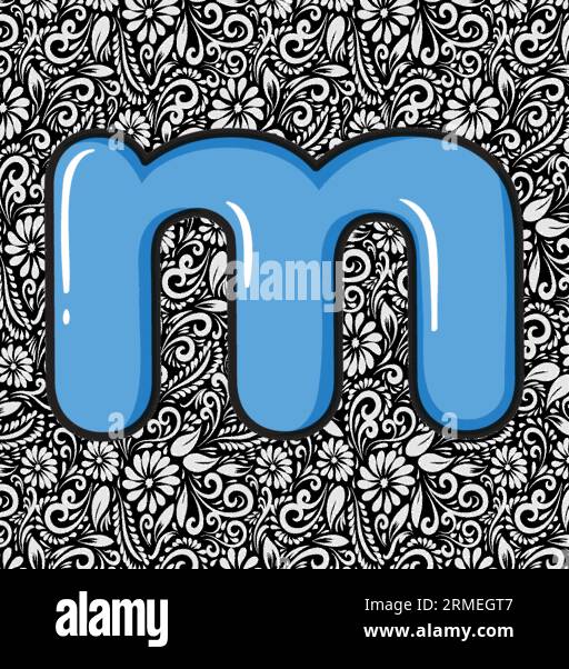 Alphabet Small Letter M , Alphabet Letter Design, Alphabet Letter ...