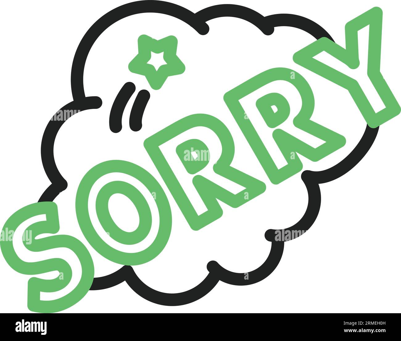 Sorry smiley Cut Out Stock Images & Pictures - Alamy