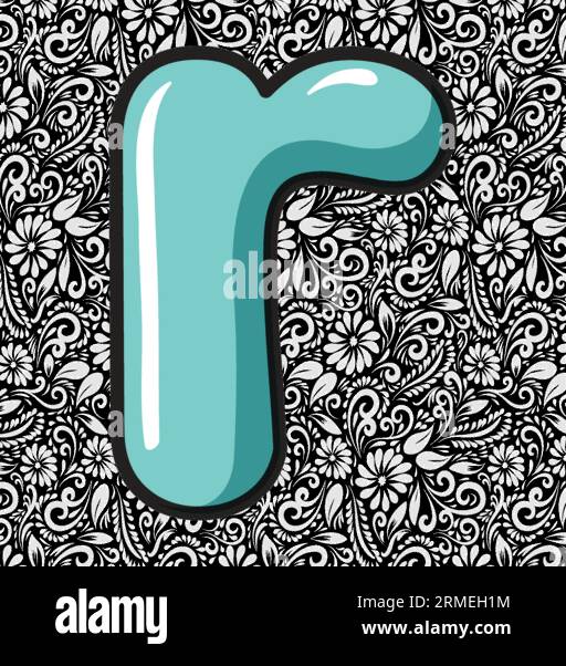 Alphabet Small Letter R , Alphabet Letter Design, Alphabet Letter ...