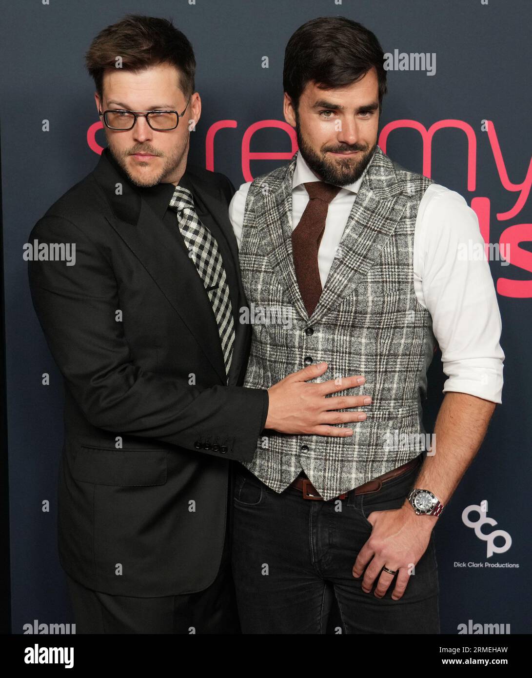 Los Angeles, USA. 27th Aug, 2023. (L-R) Dave Wiskus and Thomas Frank at ...
