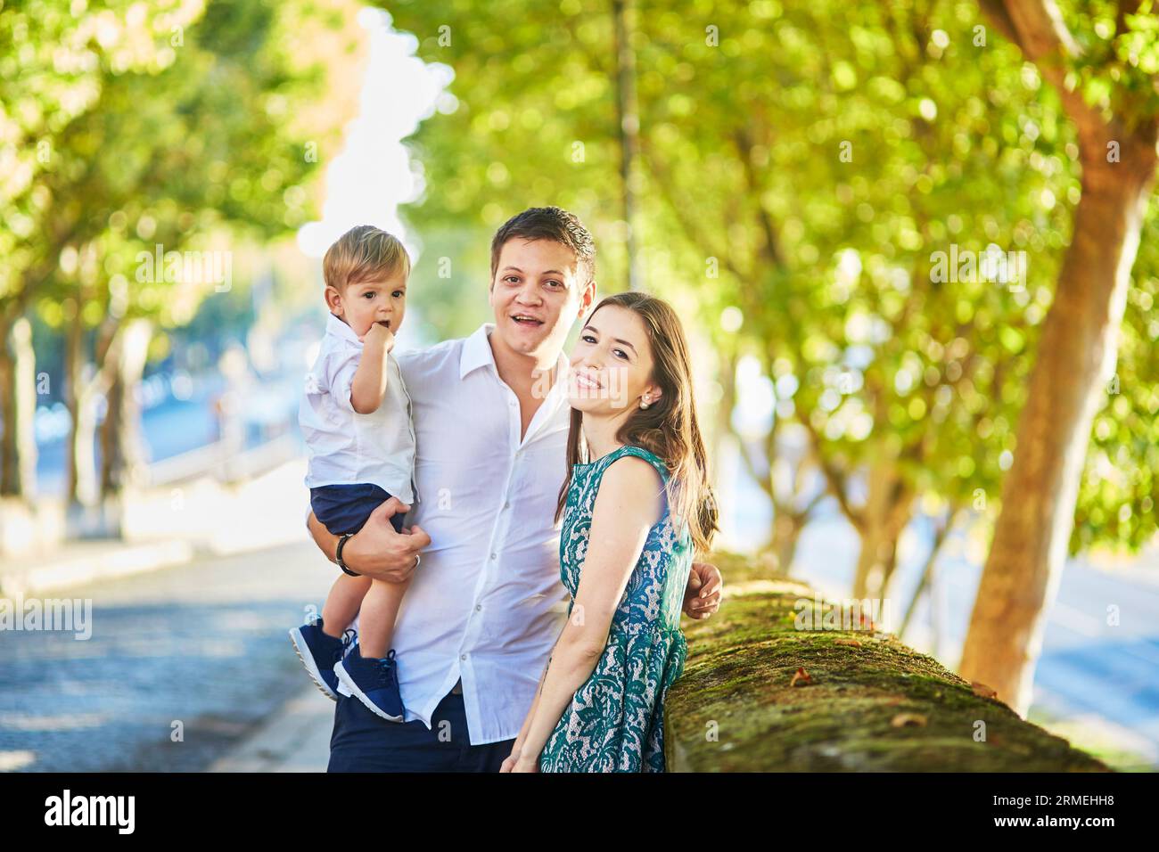 Happy family vacation france hi-res stock photography and images - Alamy