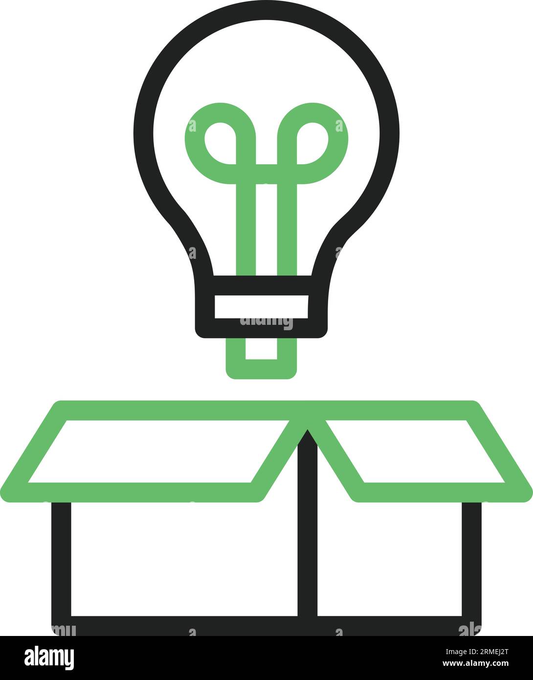 Out of the box thinking Stock Vector Images - Alamy