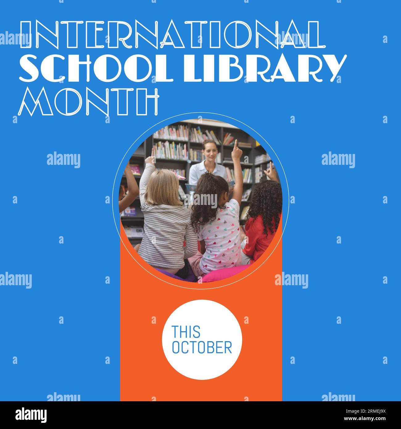 This october, international school library month text and diverse ...