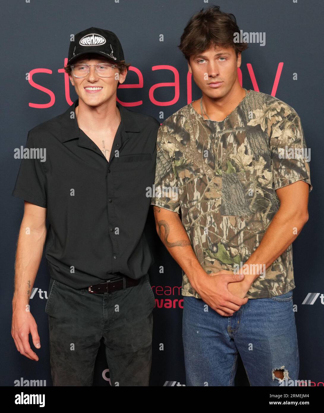 Los Angeles, USA. 27th Aug, 2023. (L-R) Coy Wickey and Robert Rausch ...
