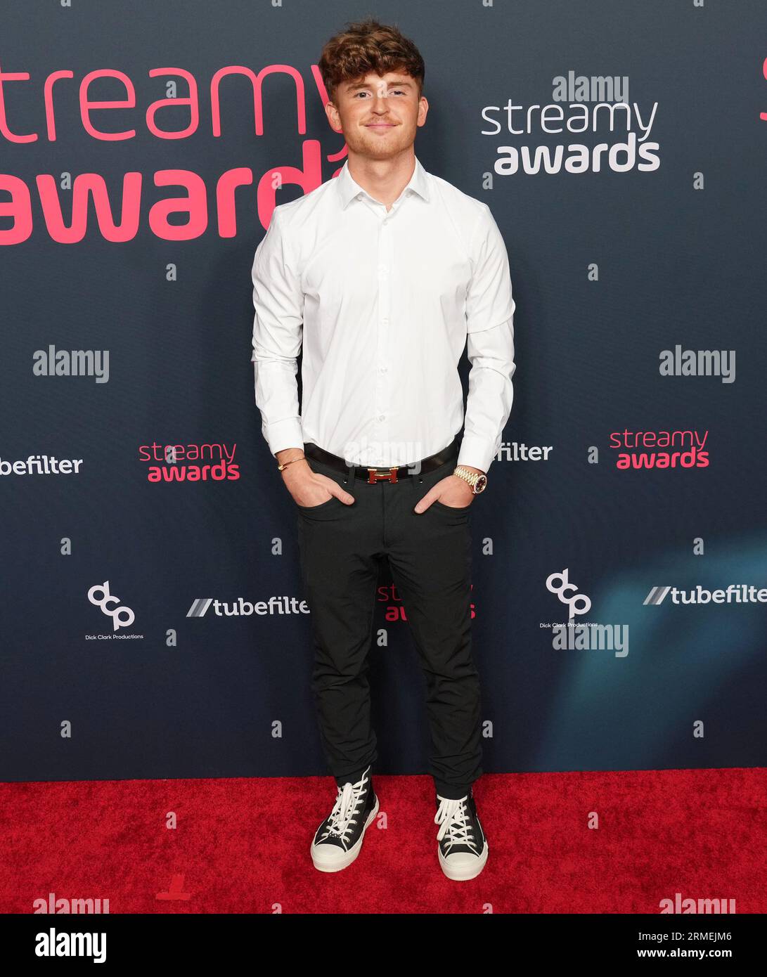 Los Angeles, USA. 27th Aug, 2023. Caylus arrives at the 2023 Streamy ...
