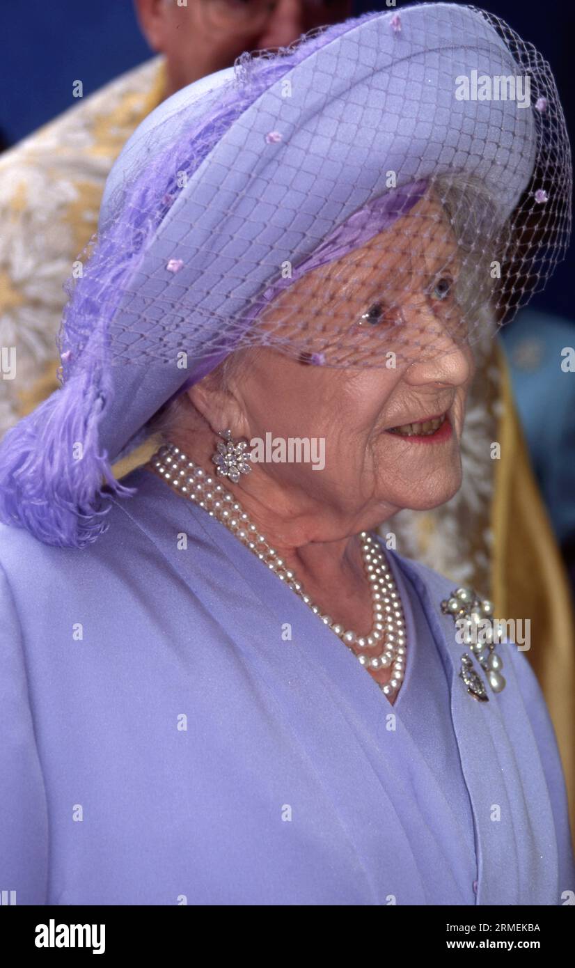 The Queen Mother at Westminster Abbey 23rd June 1998 Photo by The ...