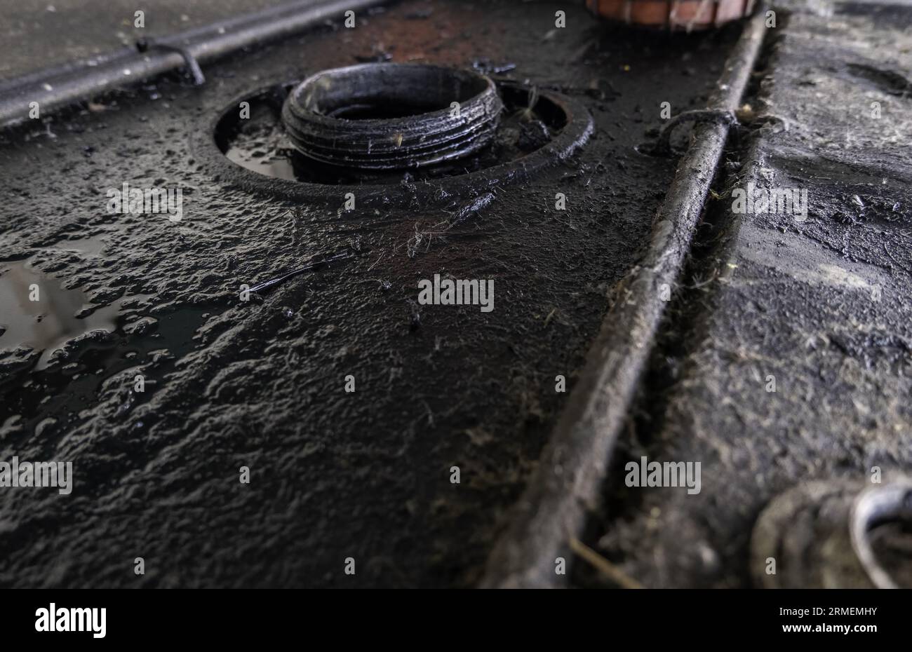 Plastic bottle used oil, recycling and ecology Stock Photo - Alamy