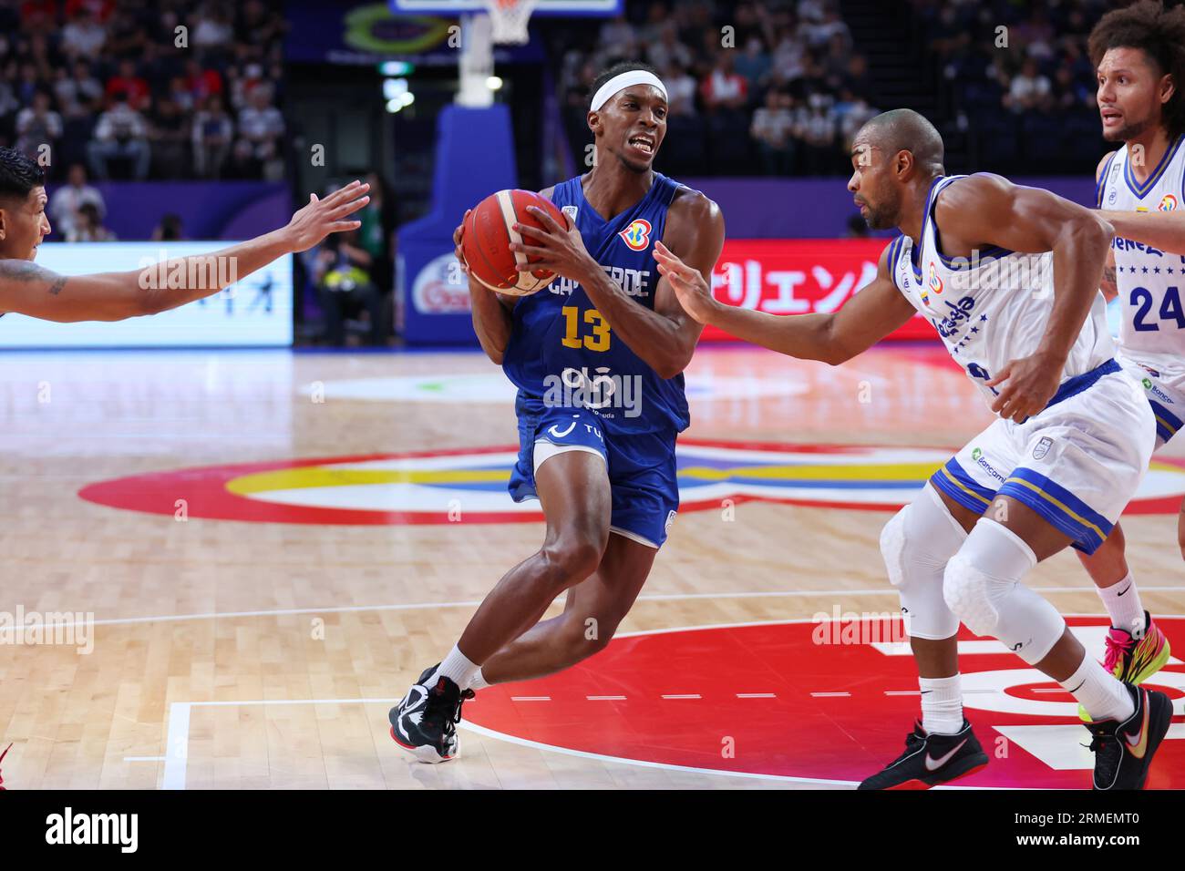Okinawa Arena, Okinawa, Japan. 28th Aug, 2023. Walter Tavares (CPV ...