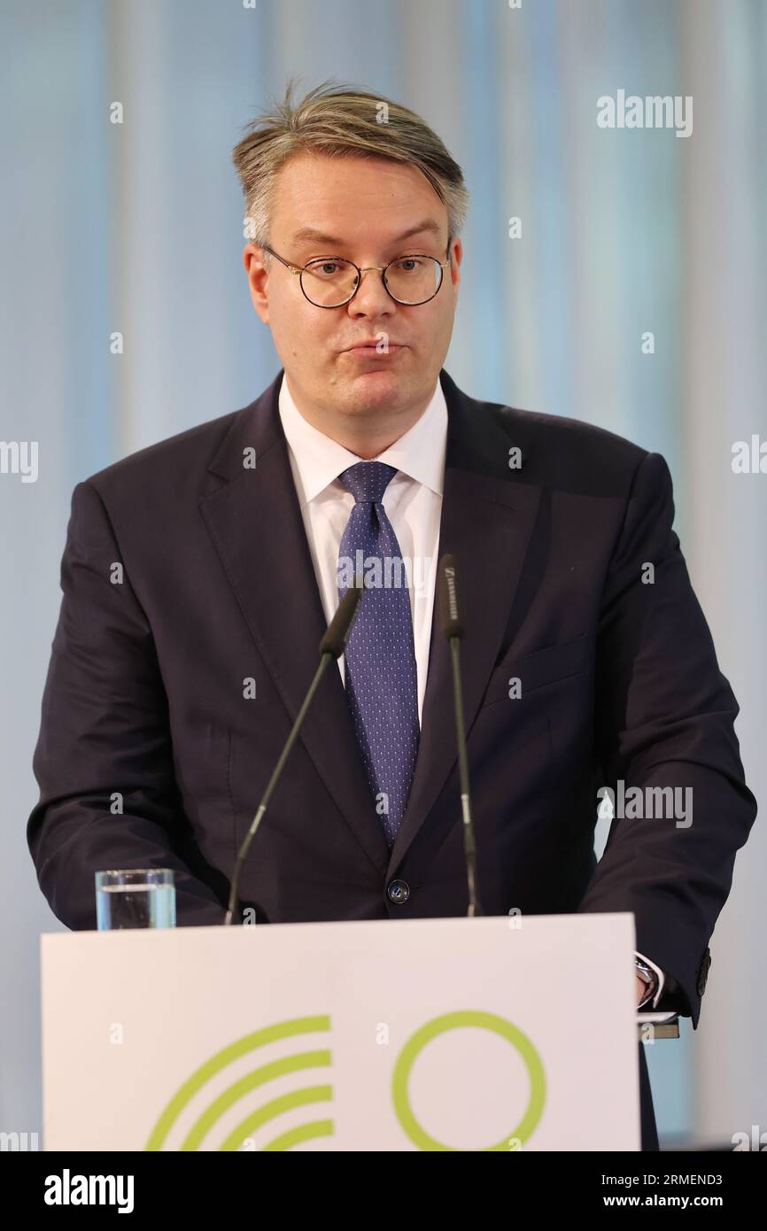 Weimar, Germany. 28th Aug, 2023. Tobias Lindner, Minister of State at ...