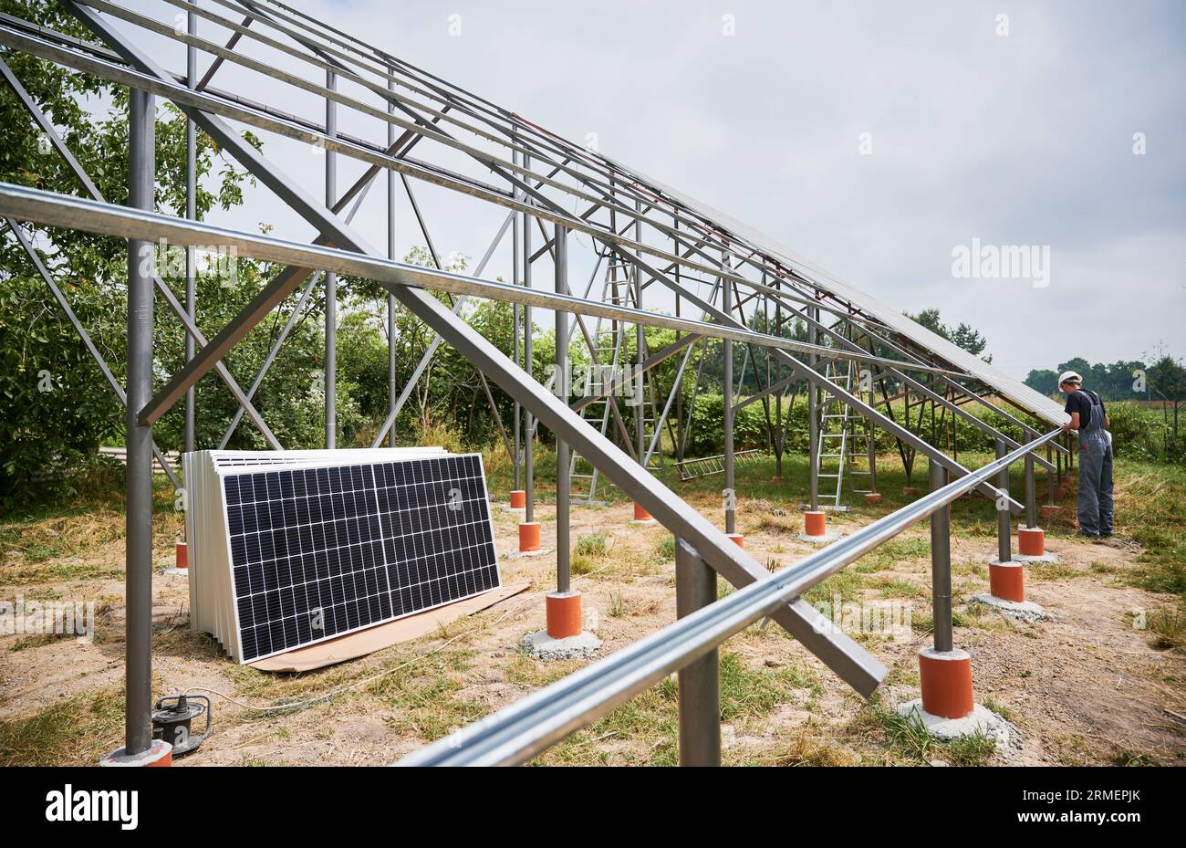 Photo voltaic pv modules hi-res stock photography and images - Alamy