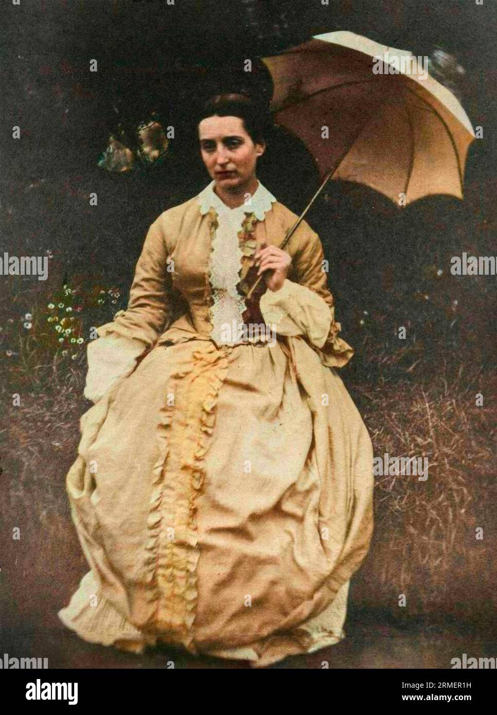 Portrait of Adele Hugo (1830-1915) by Charles Hugo (1826–1871) - photo ...