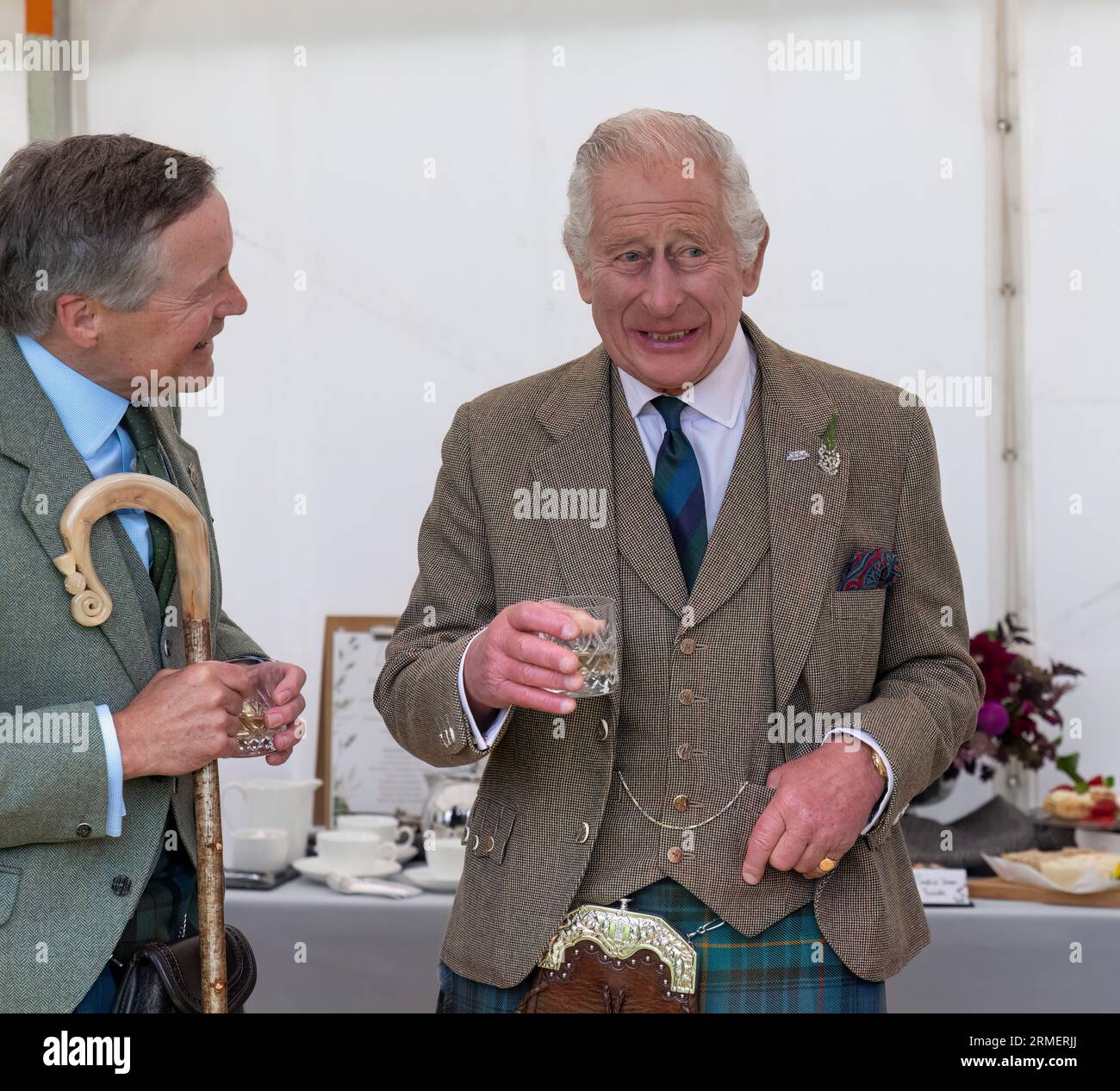 26 August 2023. Lonach Highland Games,Aberdeenshire,Scotland. This is ...