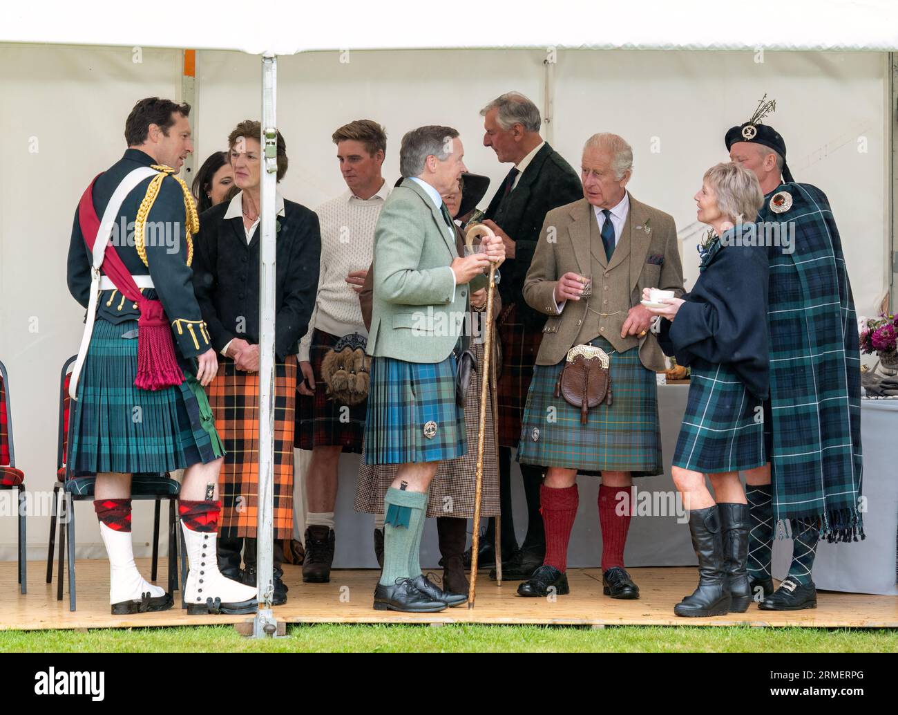26 August 2023. Lonach Highland Games,Aberdeenshire,Scotland. This is ...