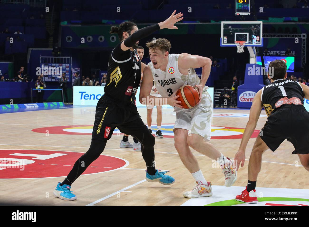 Pasay, Philippines. 28th Aug, 2023. Finn Delany of the New Zealand ...