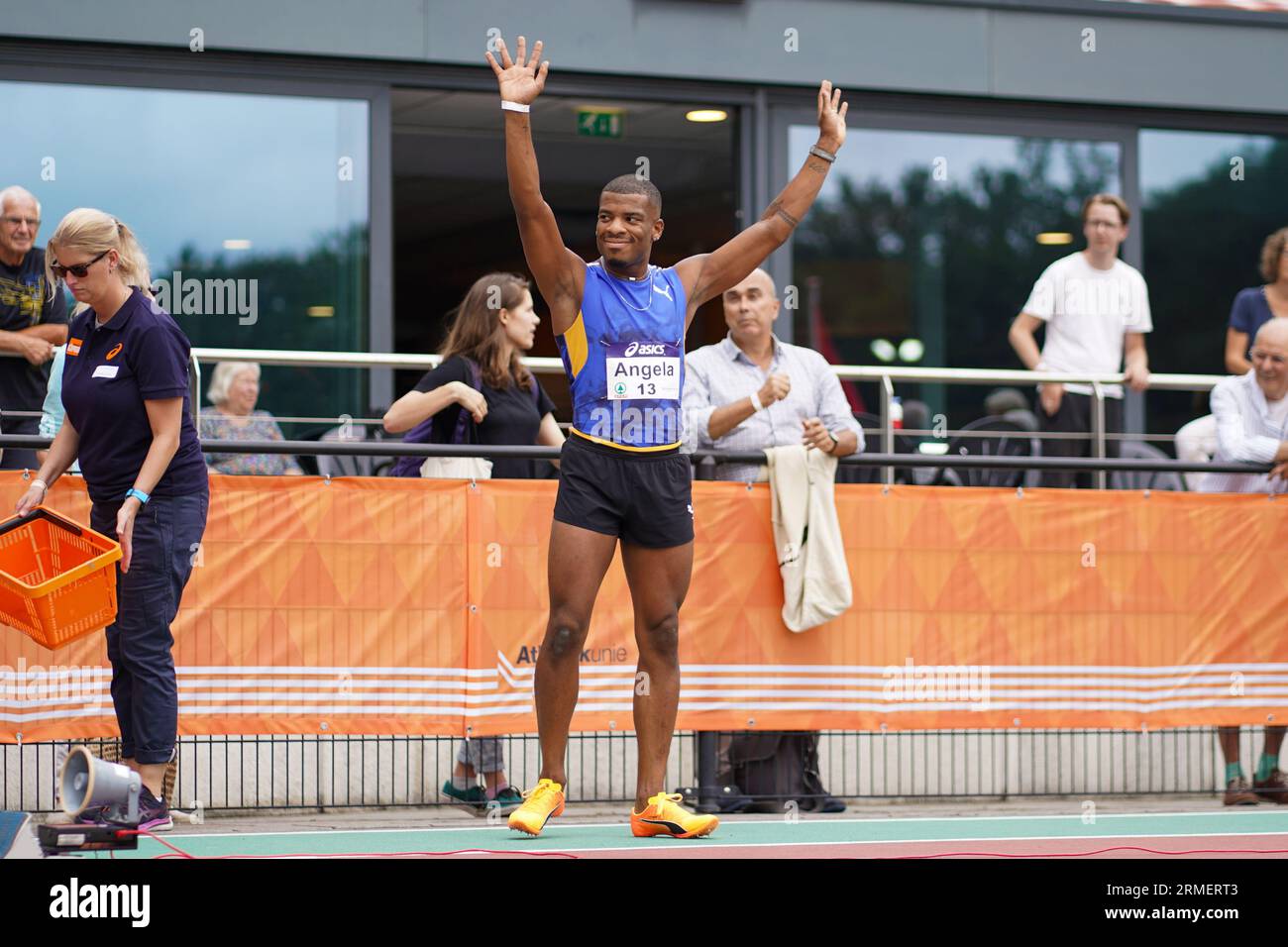 BREDA, NETHERLANDS - JULY 28: Ramsey Angela of the Netherlands ...