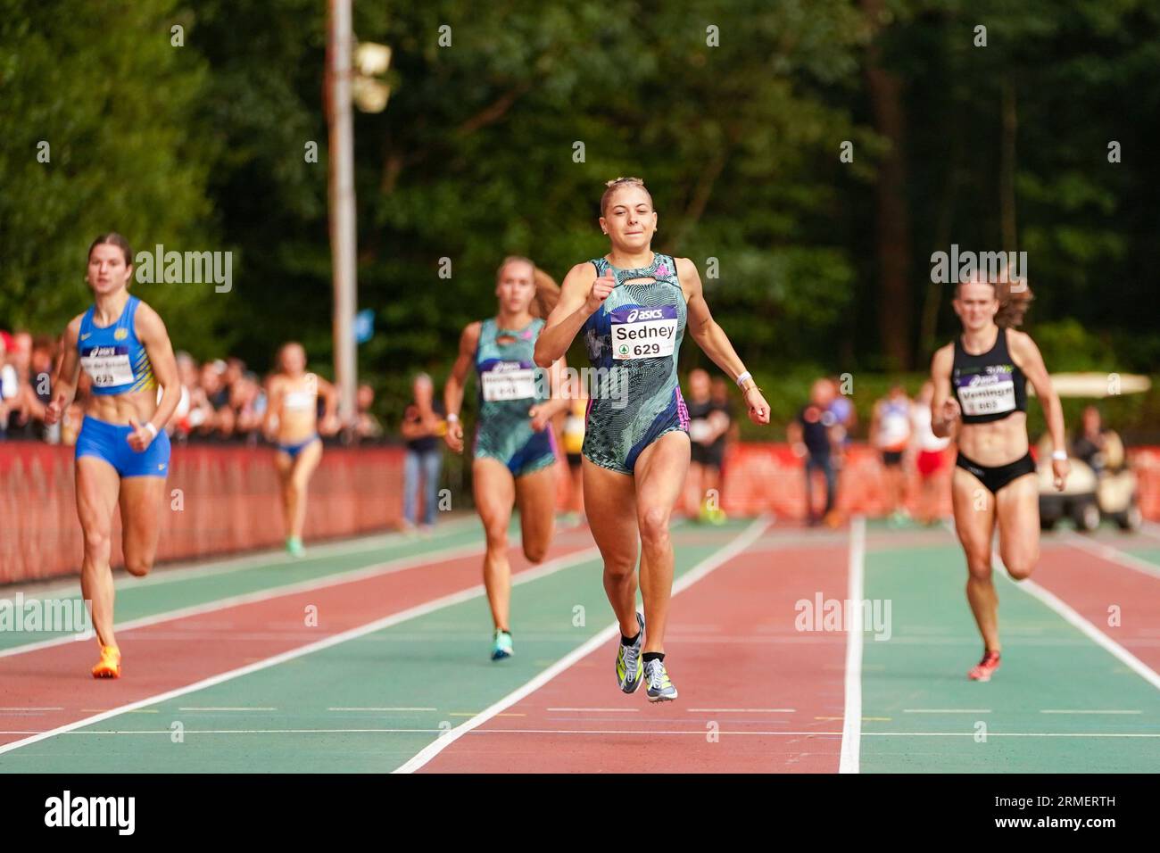 BREDA, NETHERLANDS - JULY 28: Zoe Sedney of the Netherlands competing ...