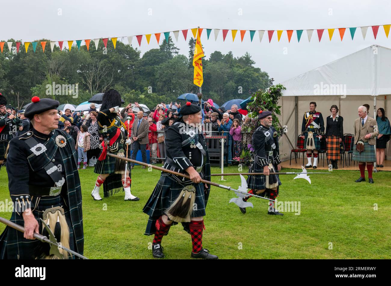 26 August 2023. Lonach Highland Games,Aberdeenshire,Scotland. This is ...