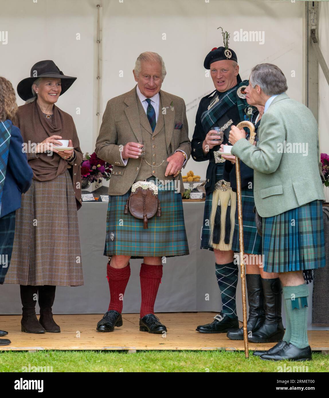 26 August 2023. Lonach Highland Games,Aberdeenshire,Scotland. This is ...