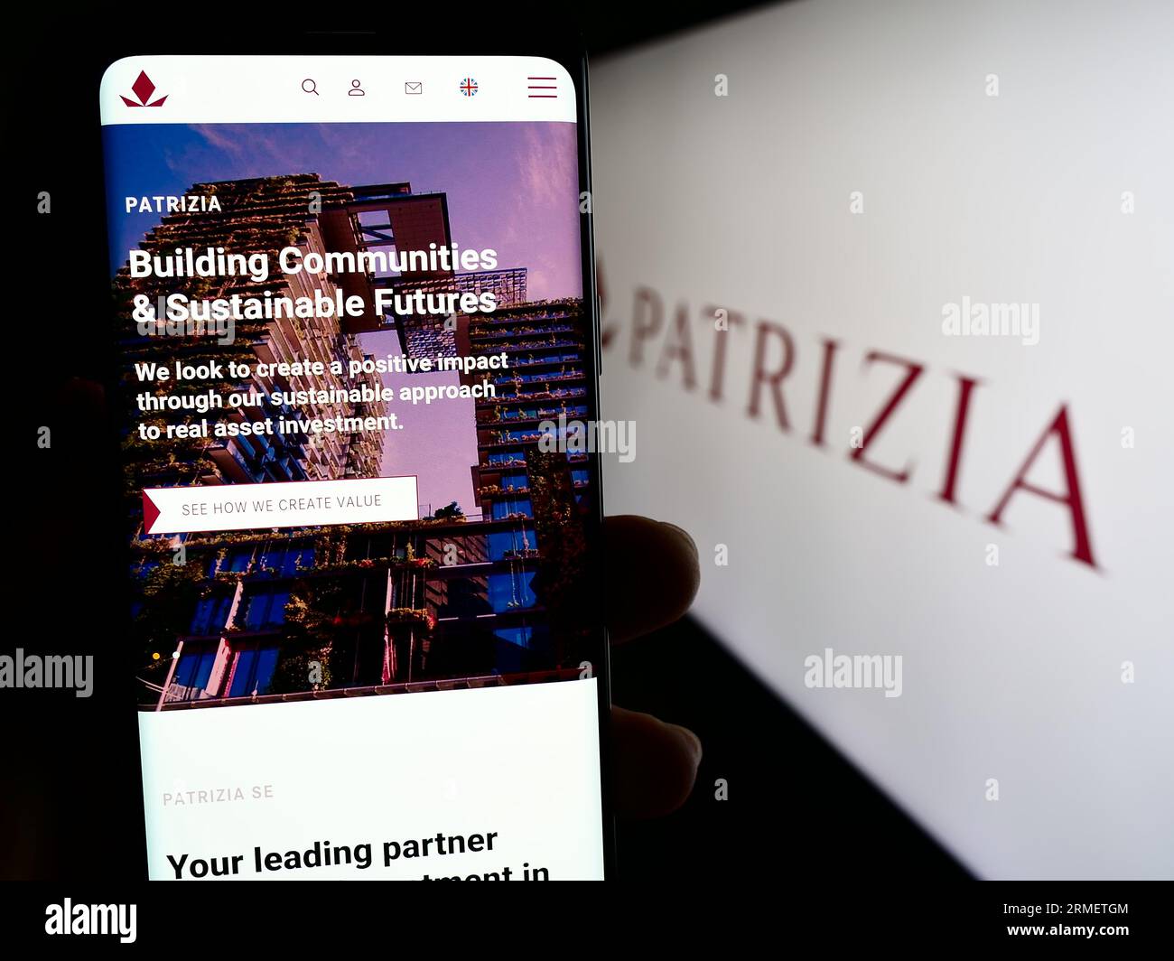 Patrizia logo hi-res stock photography and images - Alamy