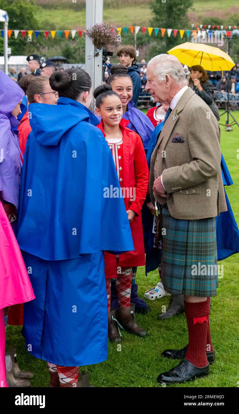 26 August 2023. Lonach Highland Games,Aberdeenshire,Scotland. This is ...