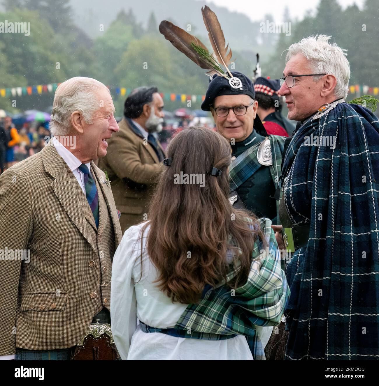 26 August 2023. Lonach Highland Games,Aberdeenshire,Scotland. This is ...