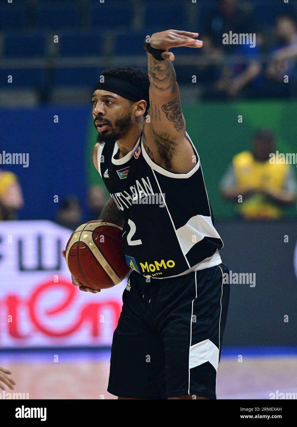 Carlik Jones of South Sudan men basketball team seen during the FIBA ...