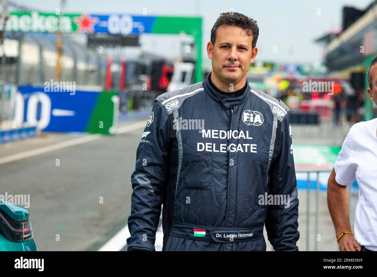 Zandvoort, Netherlands. 24th Aug, 2023. dr Laszlo Hetzman (FIA Medical ...