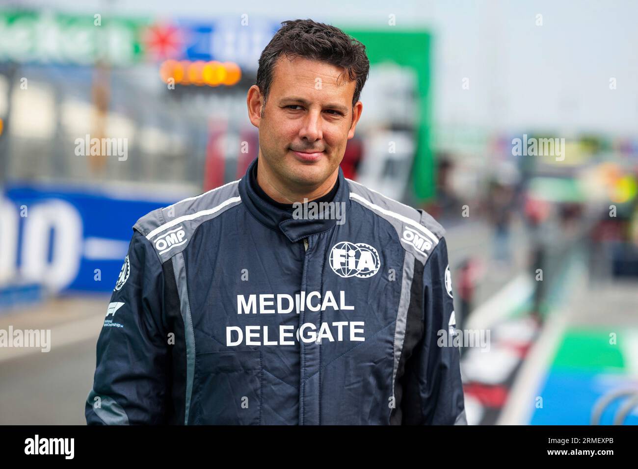 Zandvoort, Netherlands. 24th Aug, 2023. dr Laszlo Hetzman (FIA Medical ...