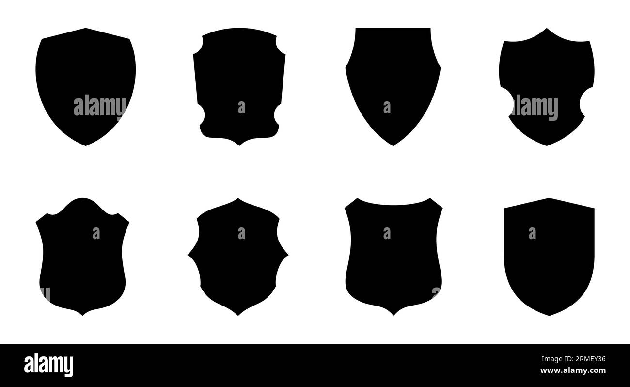 Shield icon. Police sheriff badge. Department of the armed forces Stock ...