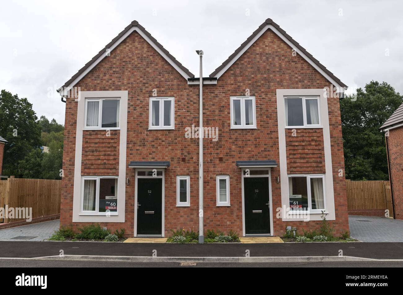 Longbridge, 28 August 2023 - New housing estates continue to be built ...