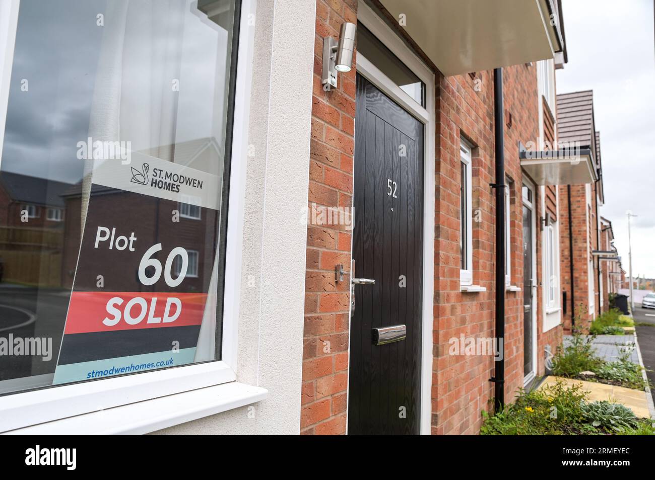 Longbridge, 28 August 2023 - New housing estates continue to be built ...