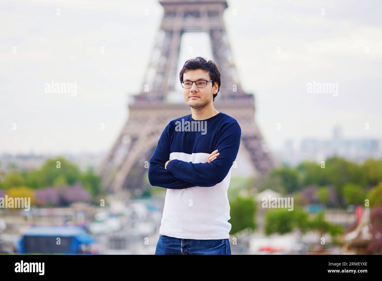 Paris france french asian male hi-res stock photography and images - Alamy