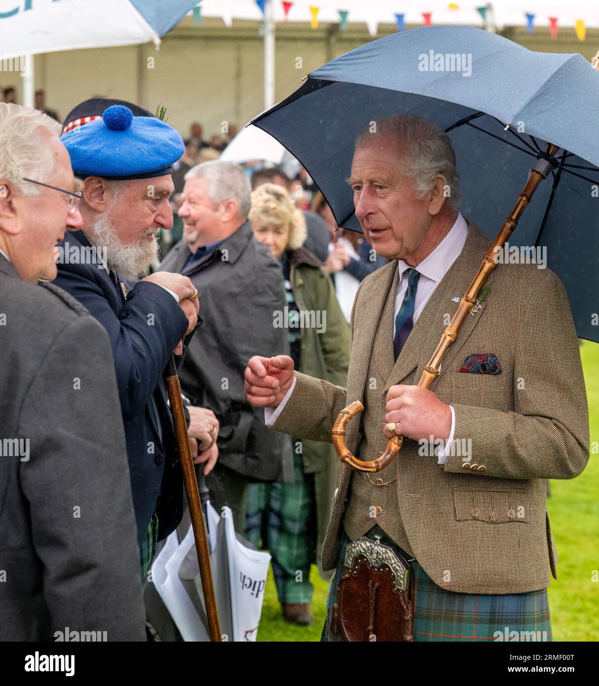 26 August 2023. Lonach Highland Games,Aberdeenshire,Scotland. This is ...