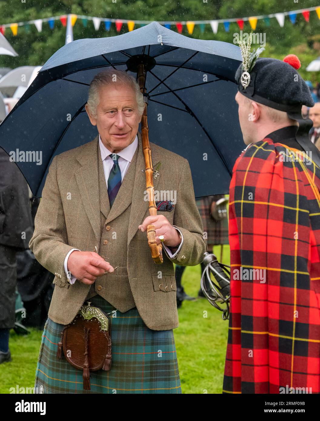 26 August 2023. Lonach Highland Games,Aberdeenshire,Scotland. This is ...