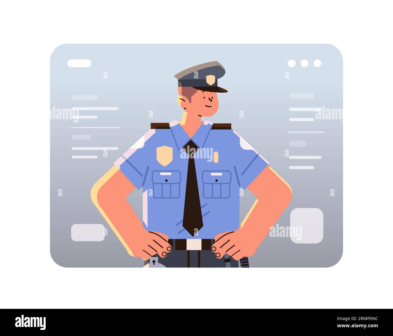 policeman in unifor police officer man cop portrait happy labor day ...
