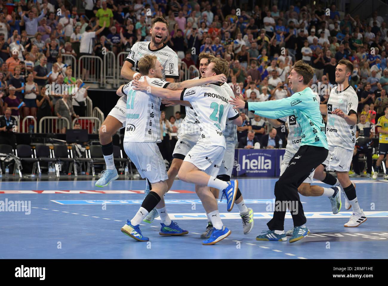 Handball supercup final men hi-res stock photography and images - Alamy