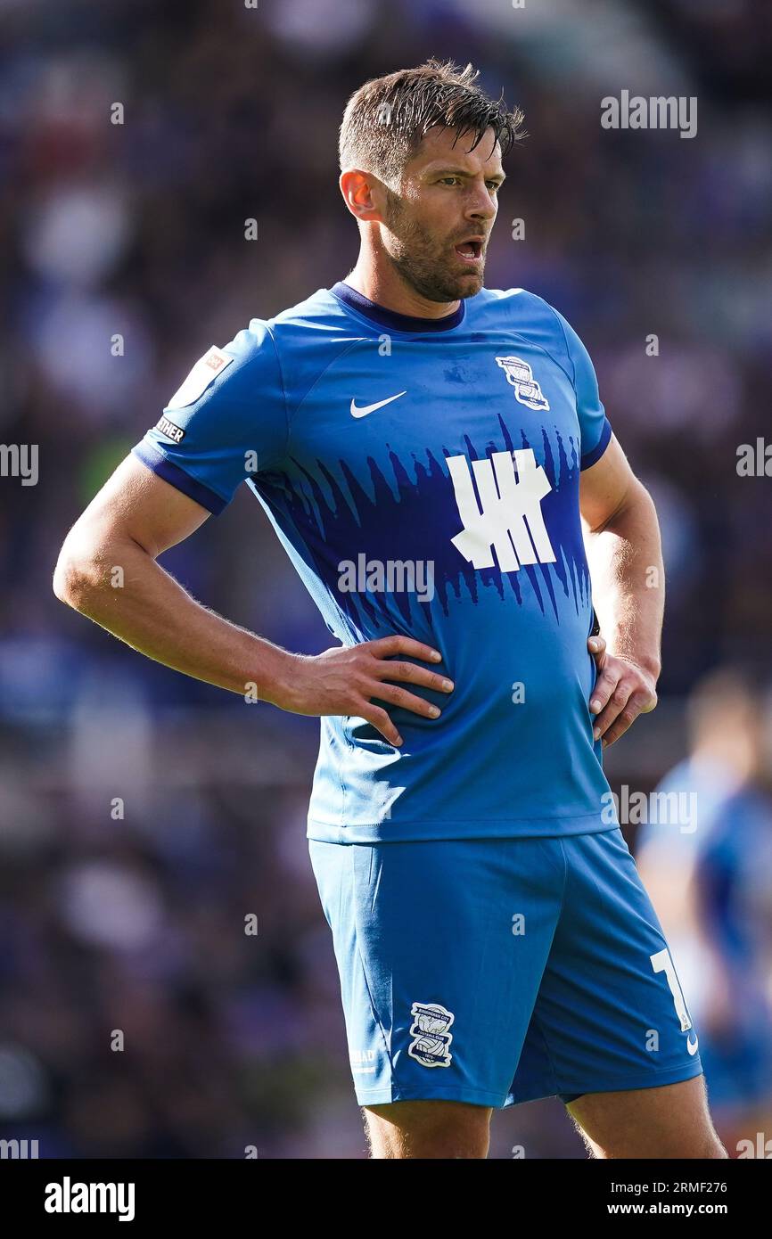 Birmingham City's Lukas Jutkiewicz during the Sky Bet Championship ...