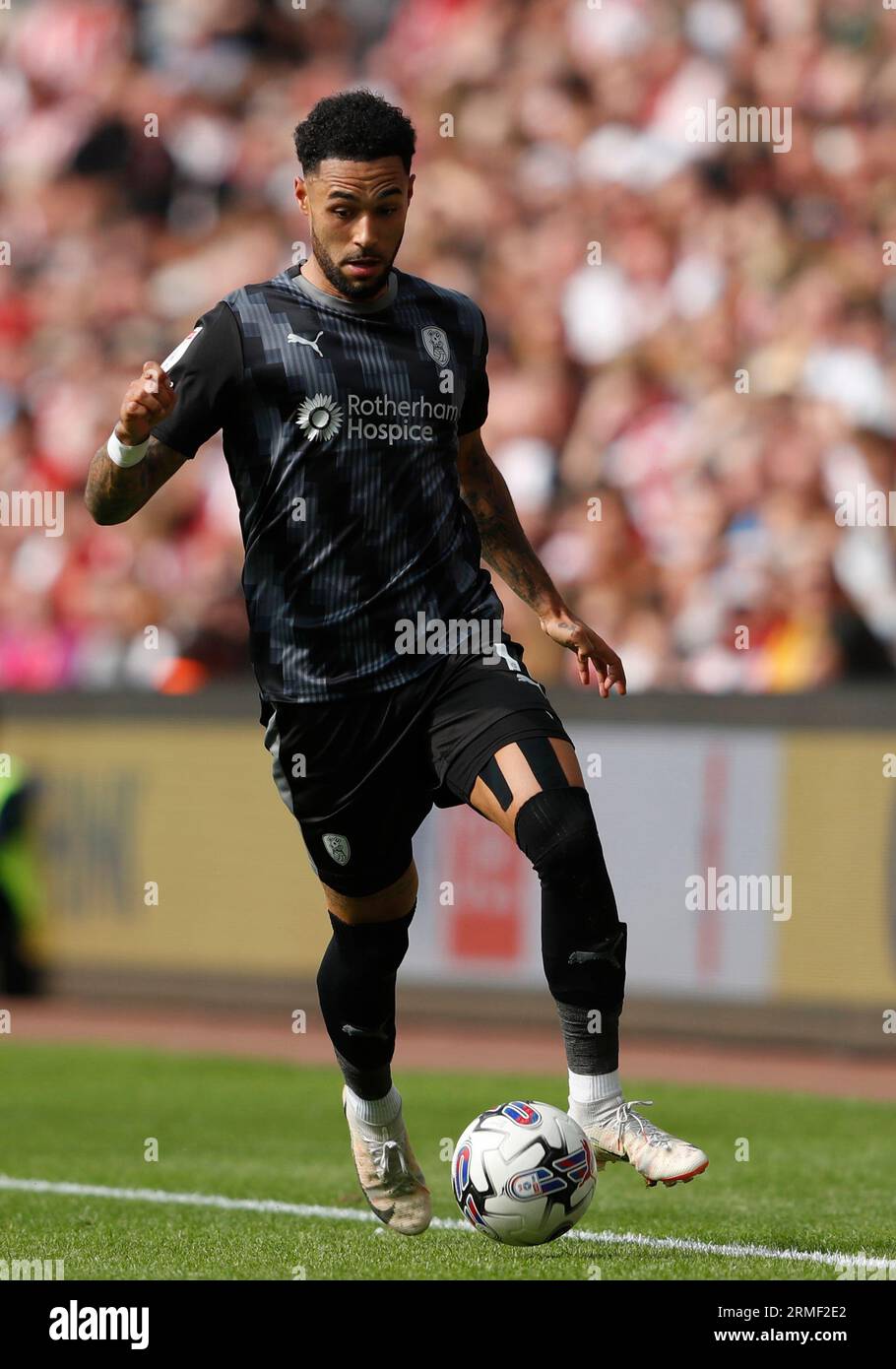 Rotherham United's Andre Green in action during the Sky Bet Championship match at the Stadium of ...