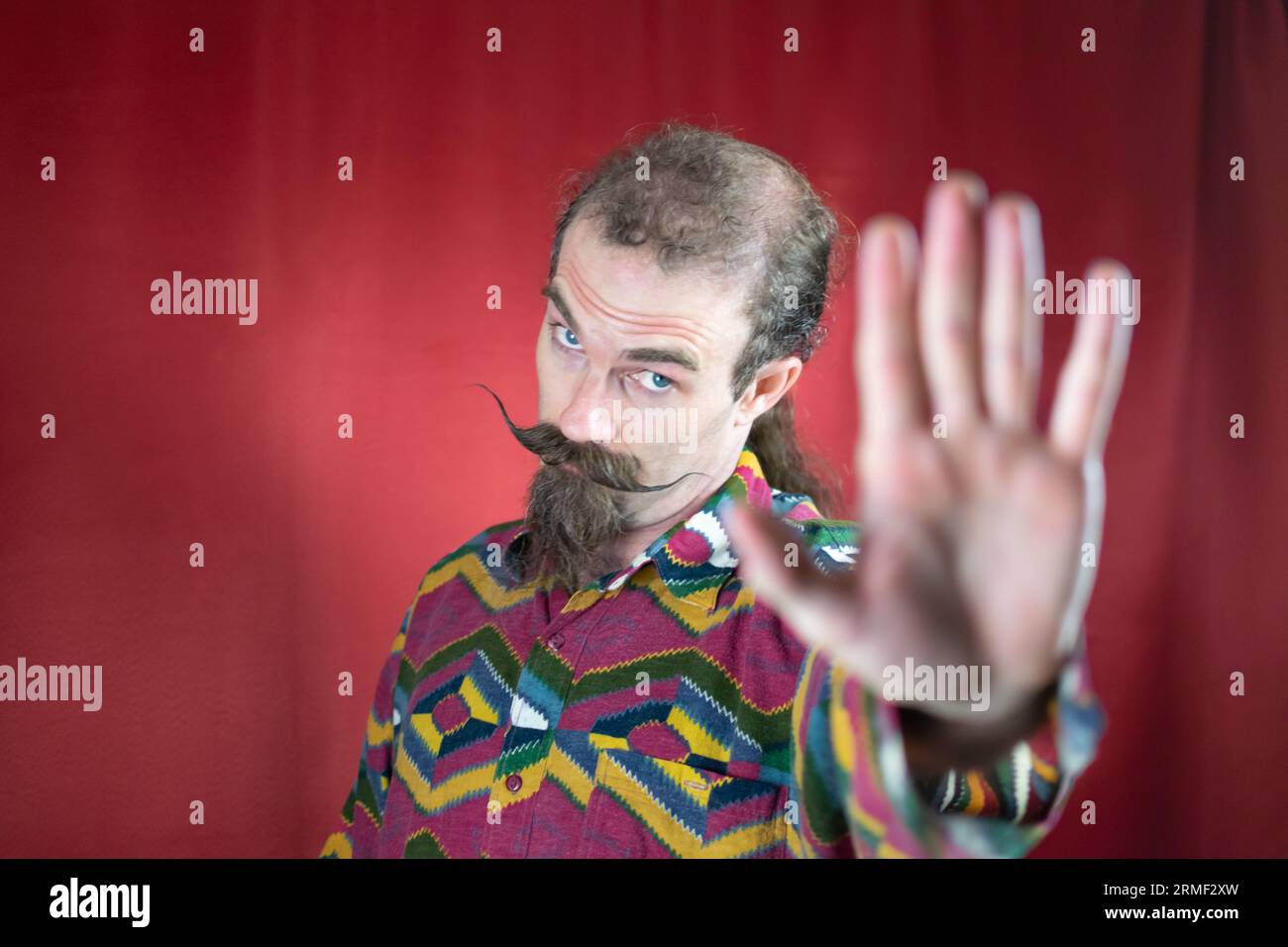 Displeased man looking camera showing hi-res stock photography and ...