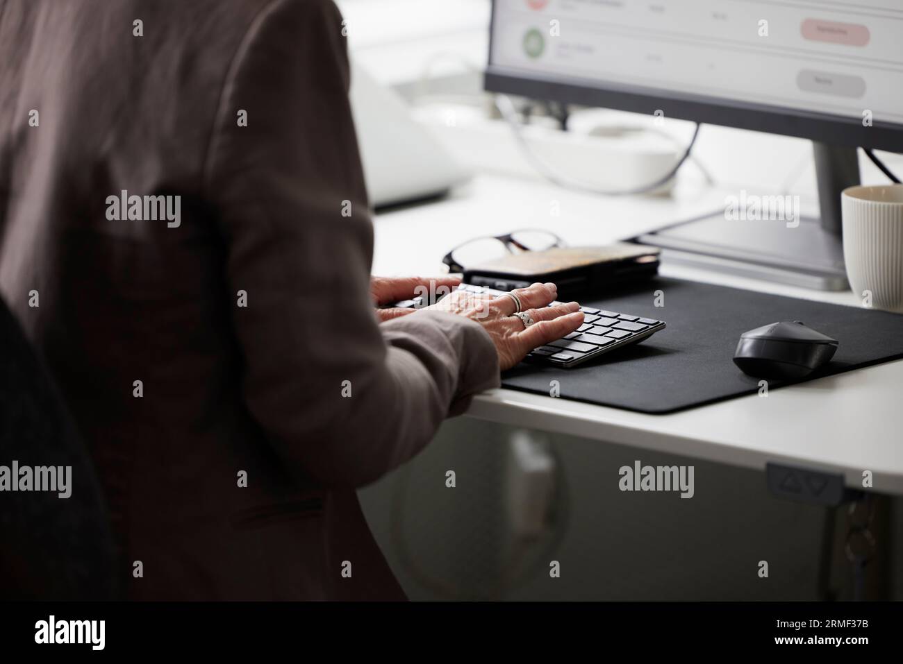 Mid section user hi-res stock photography and images - Alamy