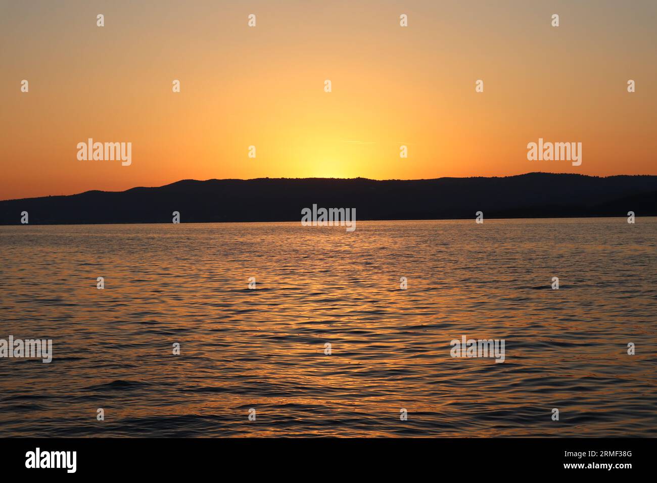 Sunrise Greek Islands Stock Photo - Alamy