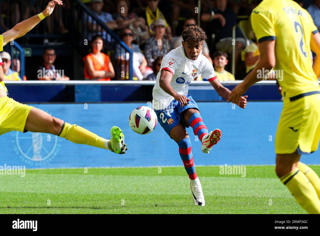 Lamine Yamal of Barcelona during the Spanish championship La Liga football match between ...