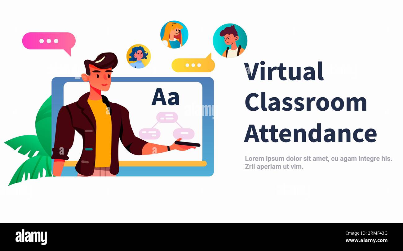 student in virtual classroom using smart interactive board virtual ... student in virtual classroom using smart interactive board virtual ...