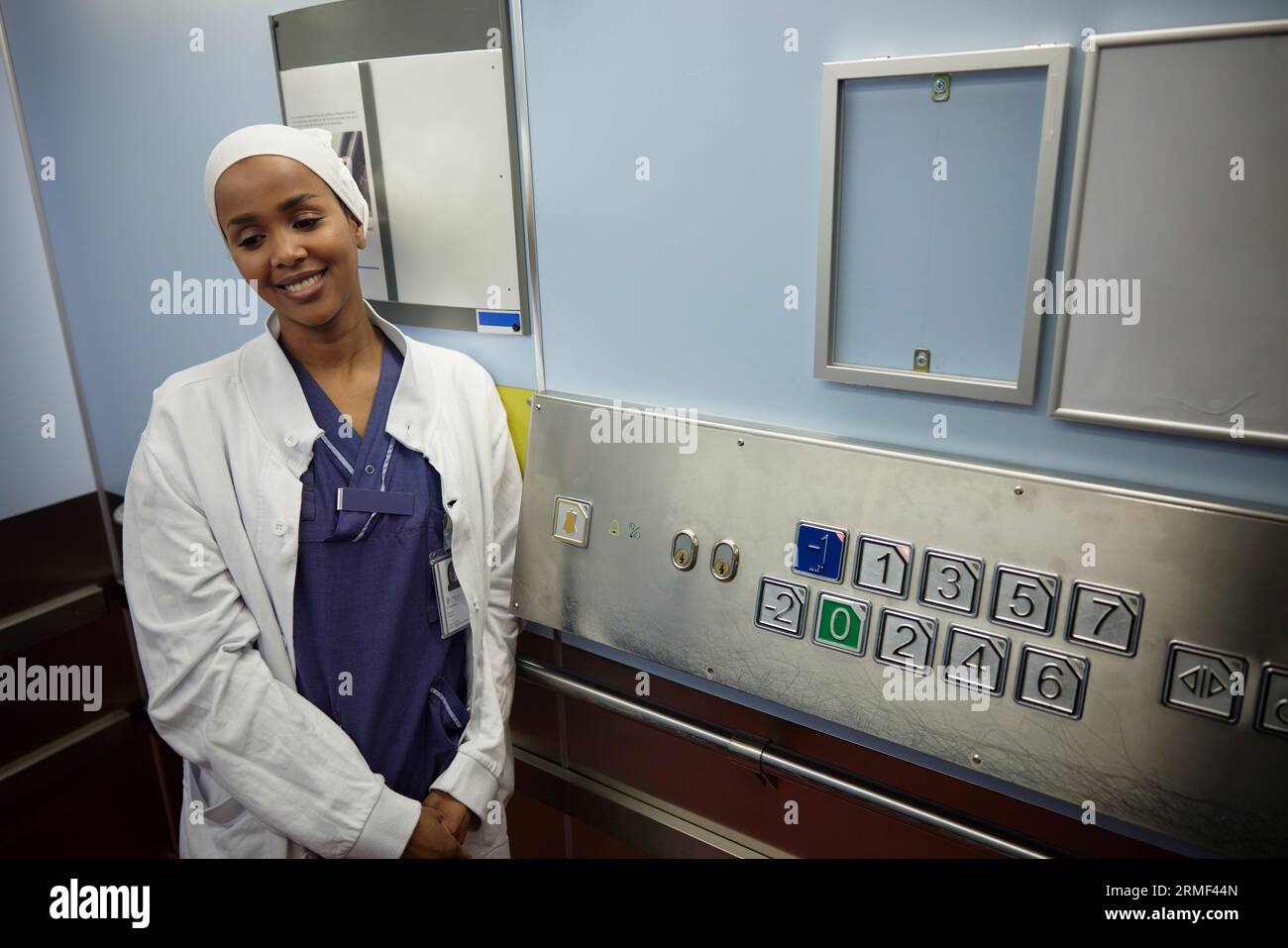 Standing front elevator hi-res stock photography and images - Alamy