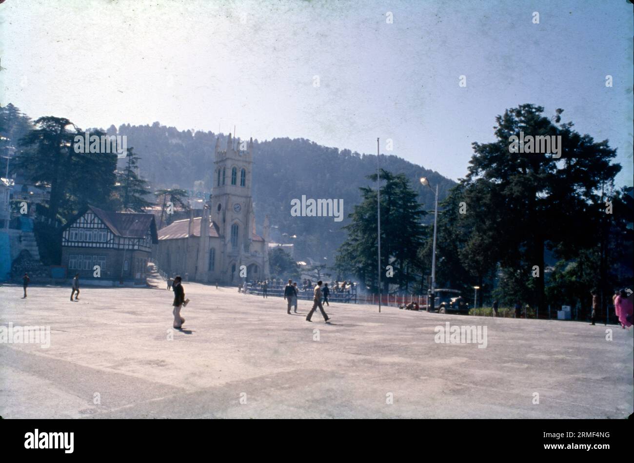 Shimla Hill Station, Himachal Pradesh, India Stock Photo - Alamy